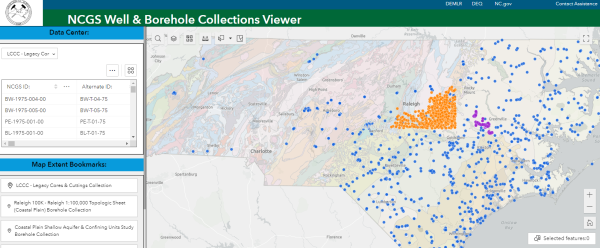Interactive Geologic Maps | NC DEQ